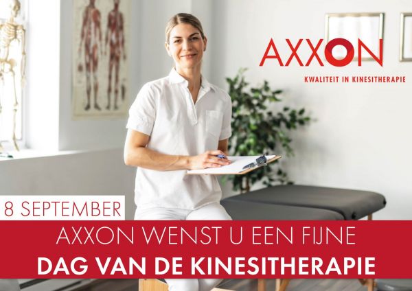 Fijne dag van de kinesitherapie! | AXXON, Physical Therapy in Belgium